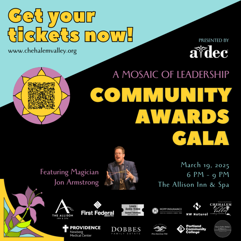 Chehalem Valley Chamber of Commerce | Newberg, Oregon